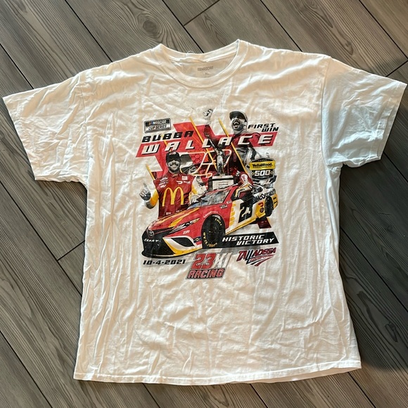 Nascar | Shirts | Bubba Wallace St Win Tshirt | Poshmark